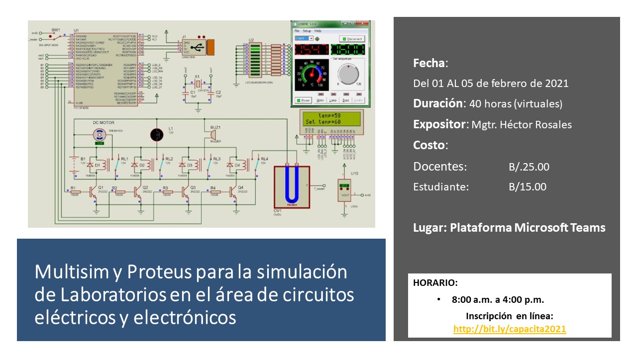 Multisim y Proteus para la simulación de Laboratorios en el área de ...